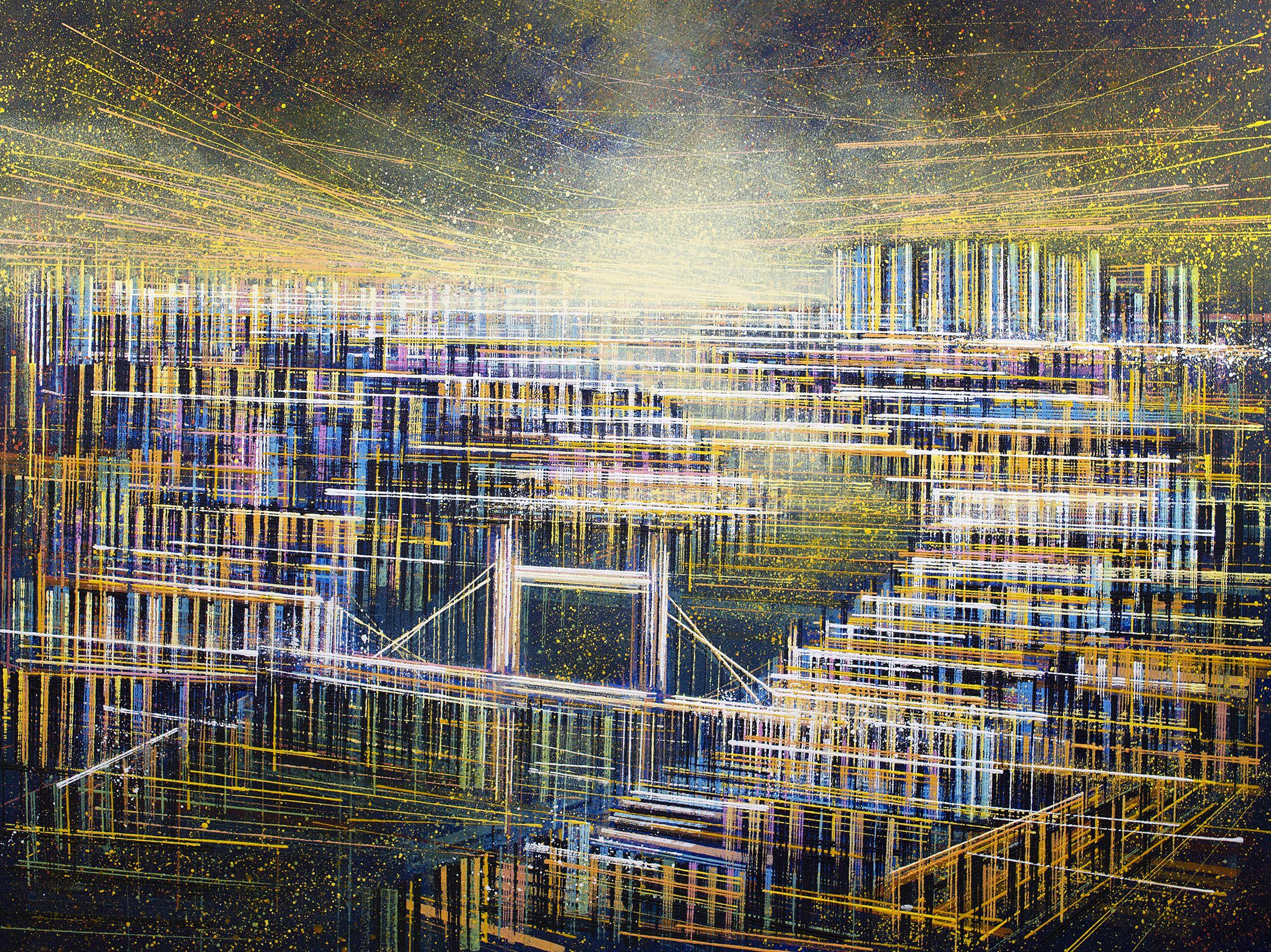 Marc Todd - Marc Todd, London Illuminated At Night, Original ...