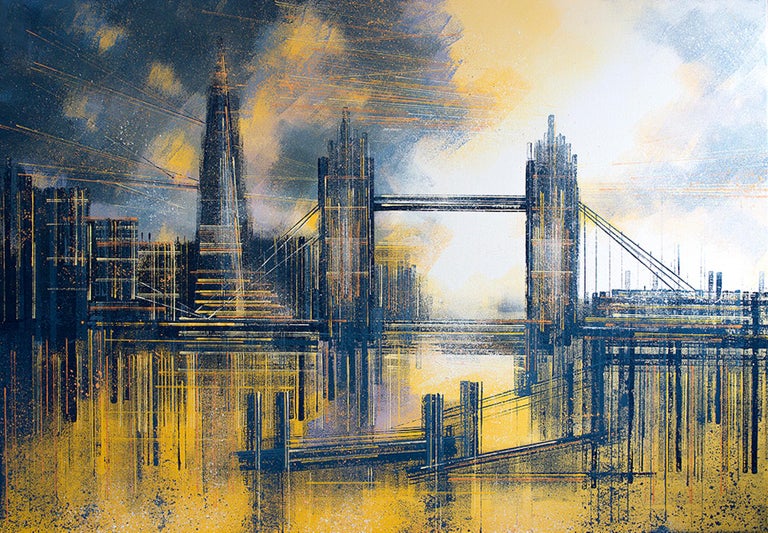 Marc Todd - Marc Todd, London – Tower Bridge At Sunset, Original ...
