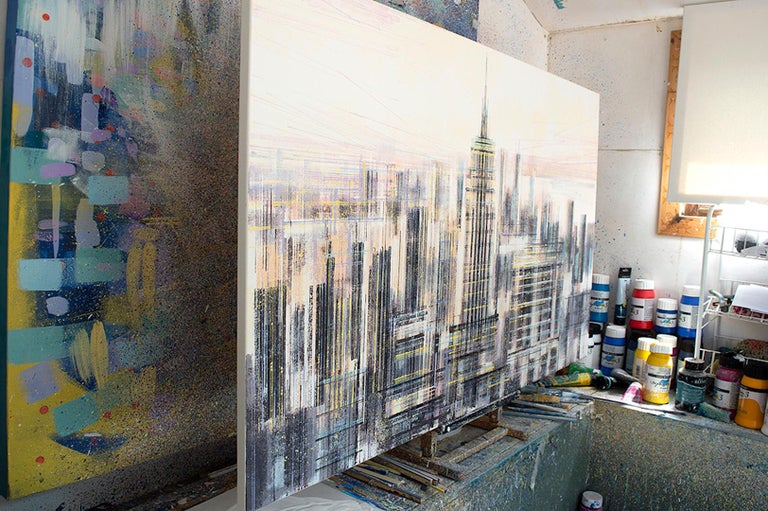 Marc Todd - Marc Todd, New York – Manhattan Skyline, Cityscape Art ...