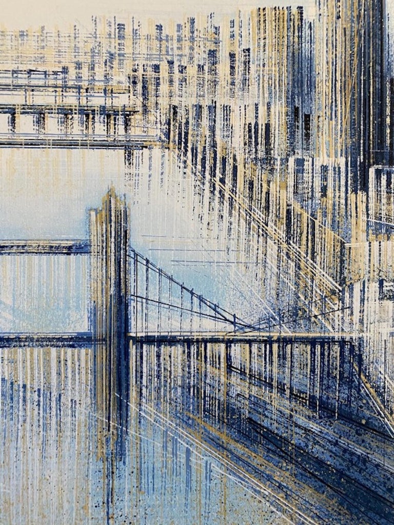 Marc Todd - Marc Todd, Shard and Tower Bridge, London Cityscape Art ...