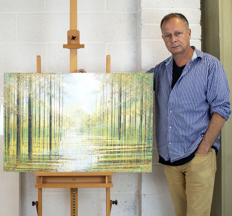 Marc Todd - Trees In Late Summer, Painting, Acrylic on Canvas For Sale ...