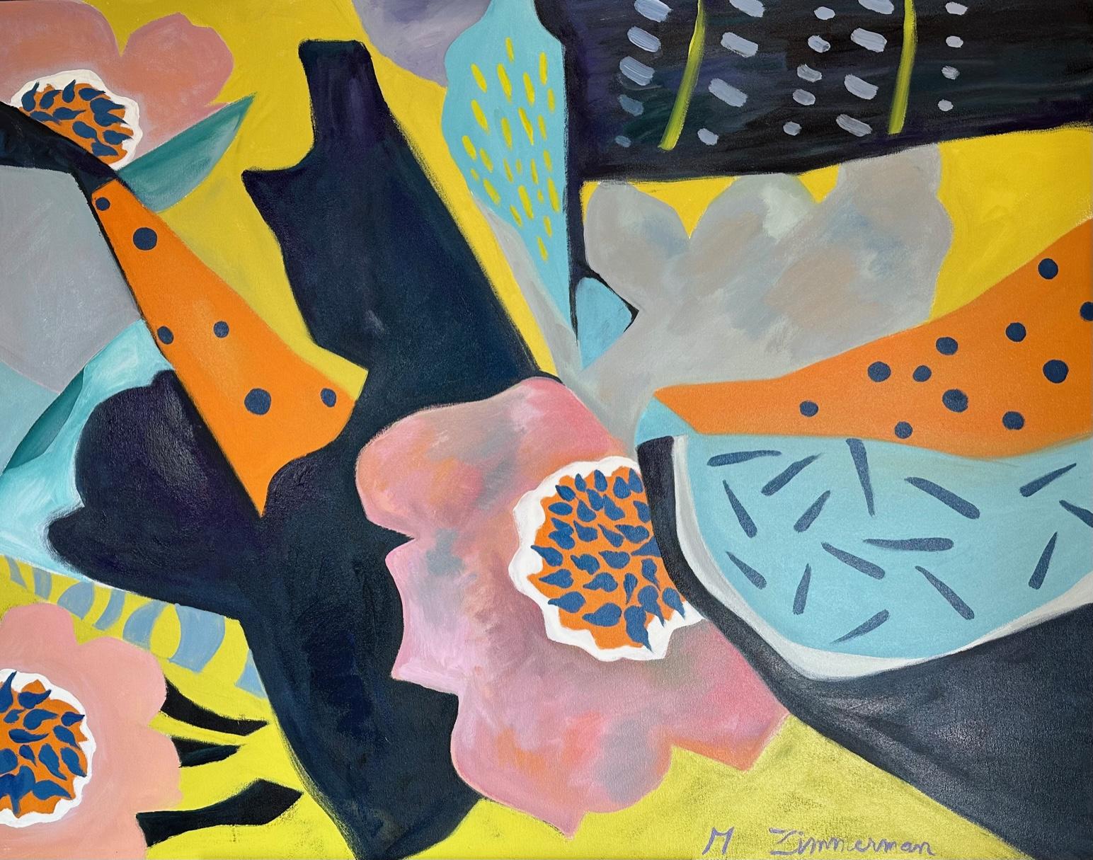 Marc Zimmerman - 5 Easy Pieces - Abstract Painting by Marc Zimmerman ...