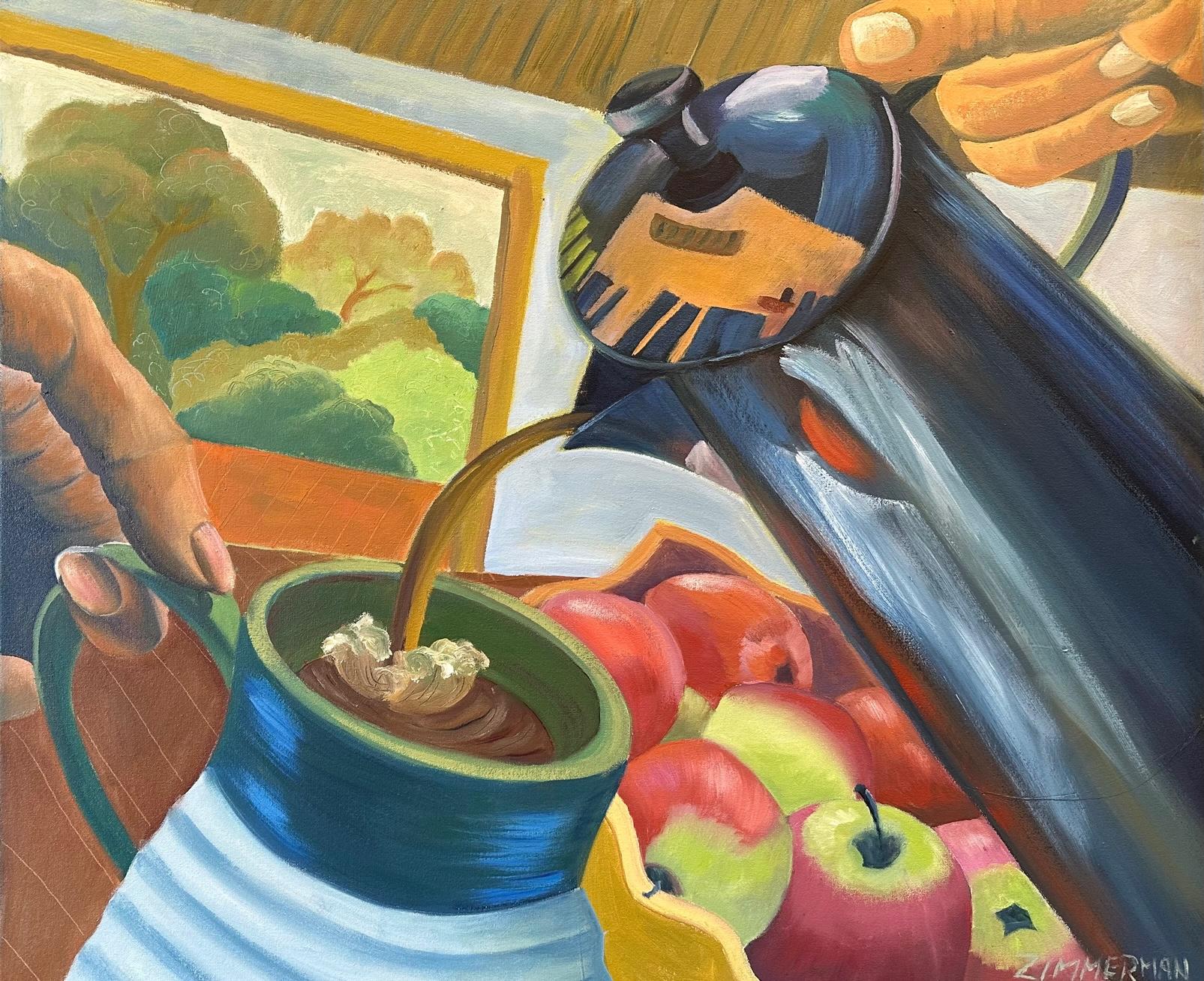 Marc Zimmerman - Morning Ritual - Still-Life Painting By Marc Zimmerman ...