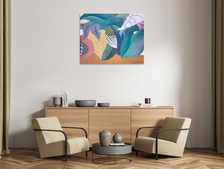 Marc Zimmerman - Natural Rhythm- Landscape Painting - Oil On Canvas By ...