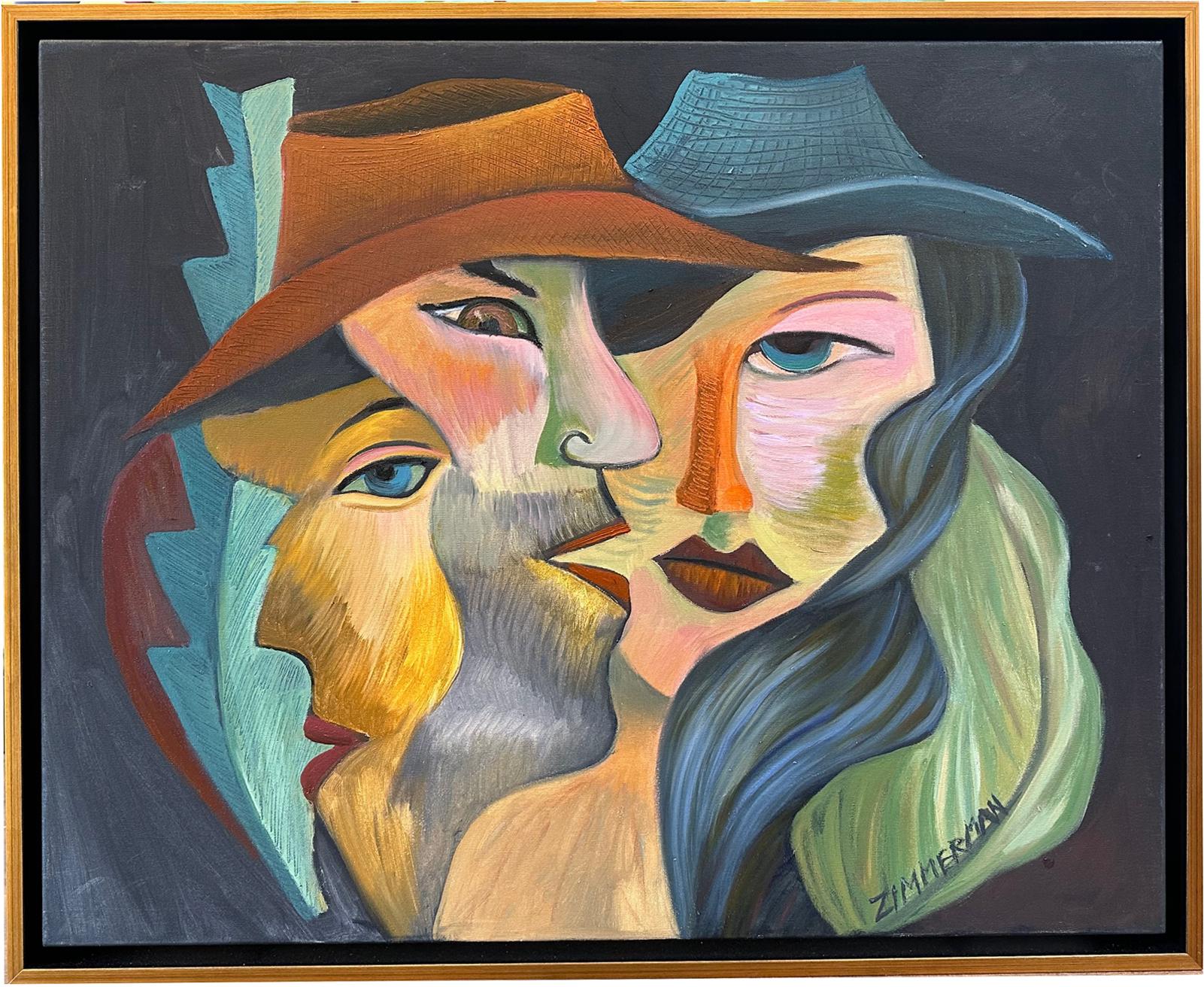 Marc Zimmerman - On My Mind - Faces Contemporary Painting by Marc For ...