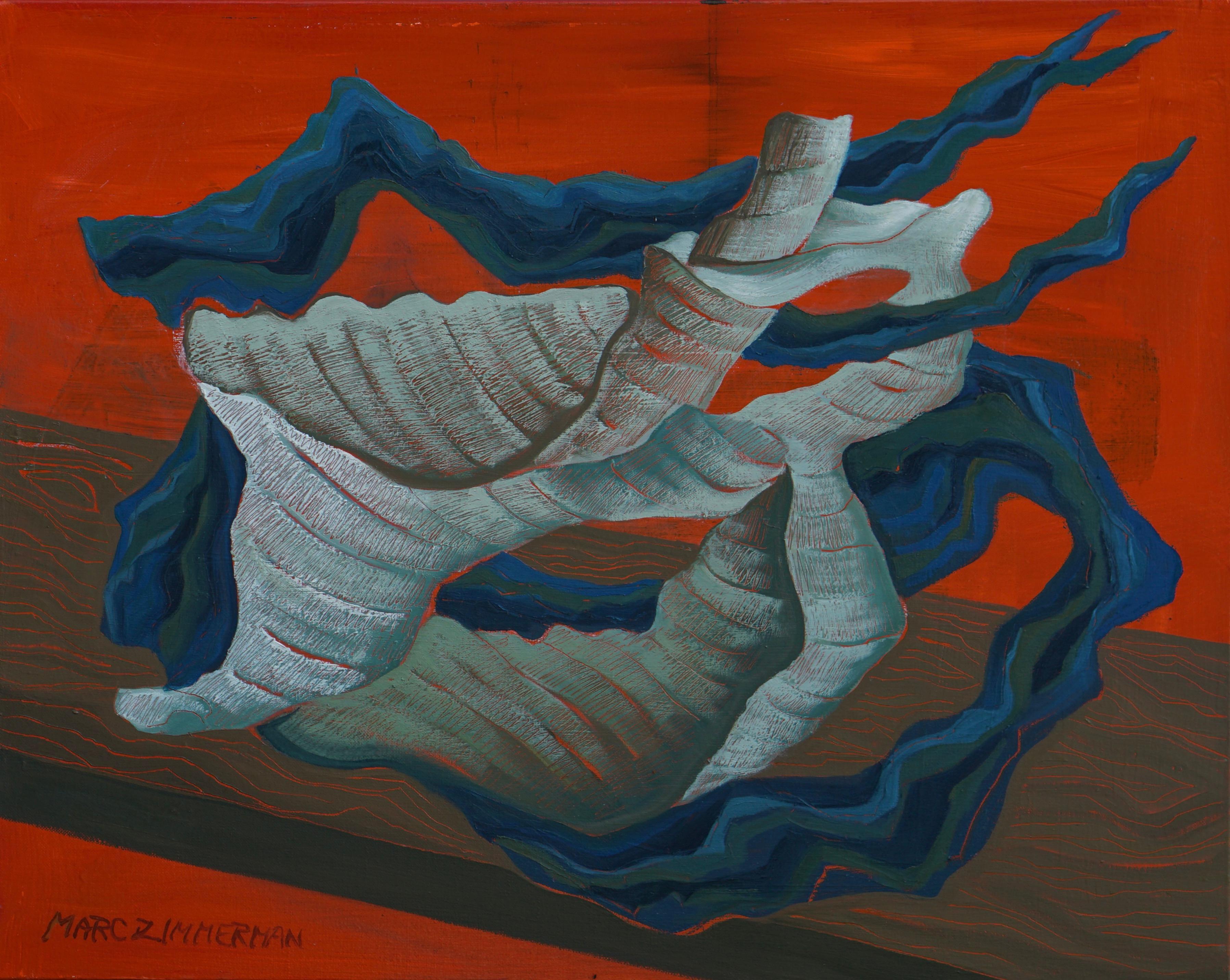 Marc Zimmerman - The Sea Shell - Still life Painting - Abstract ...