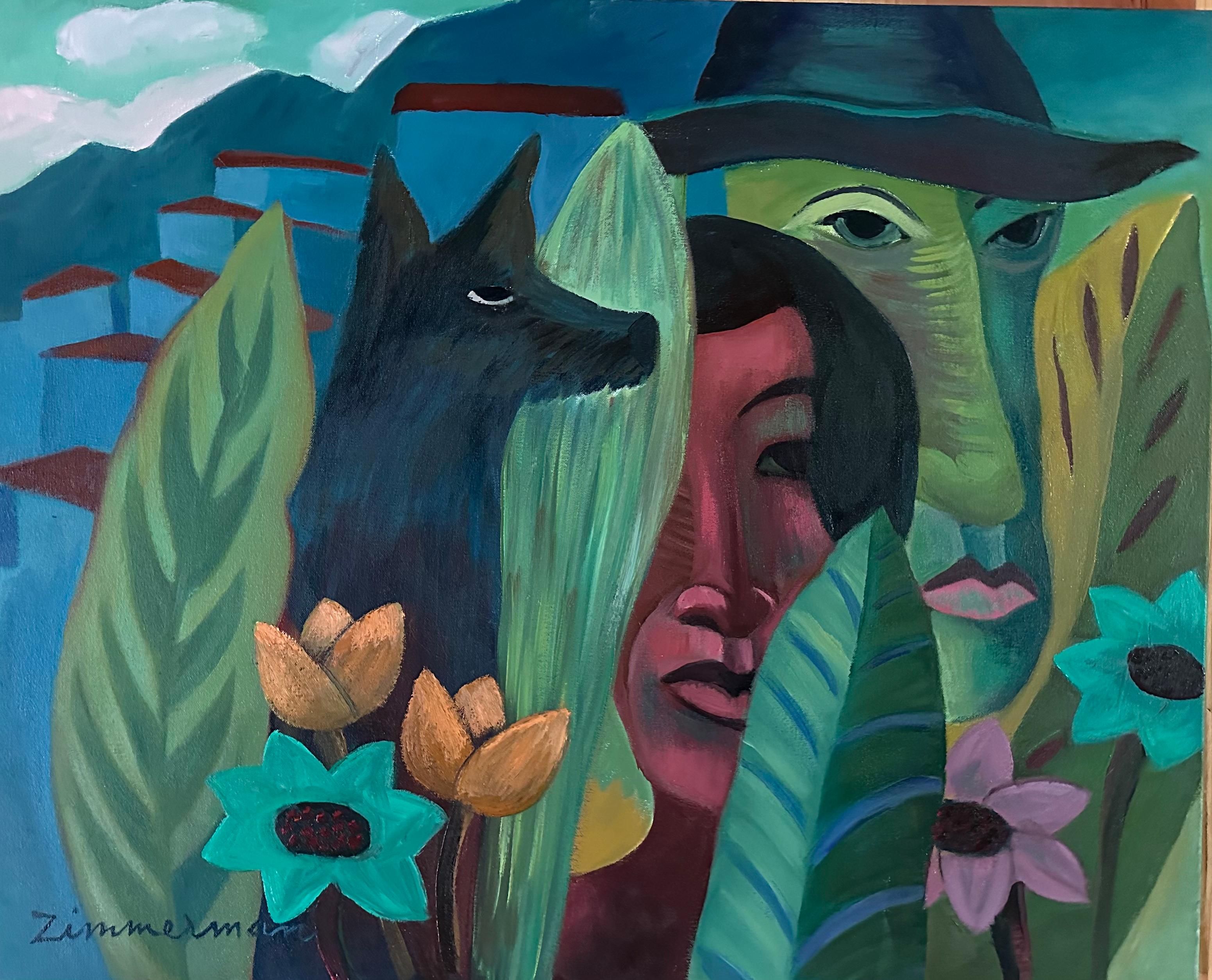 Marc Zimmerman - Dog Day - Animal Art by Marc Zimmerman For Sale at 1stDibs