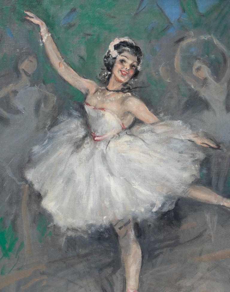 Marcel Bloch - Portrait Of A Ballerina, early 20th Century by Marcel ...