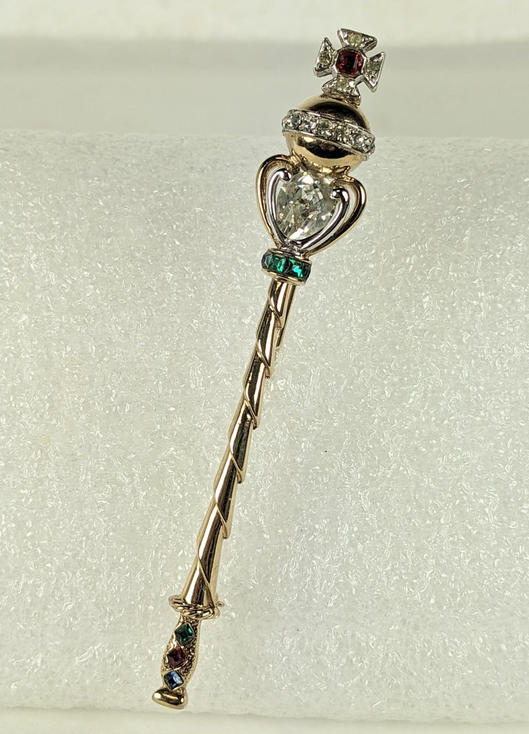 Marcel Boucher Royal Scepter Brooch For Sale at 1stDibs