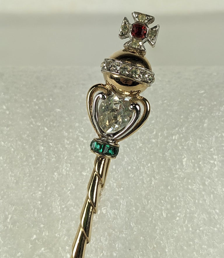 Marcel Boucher Royal Scepter Brooch For Sale at 1stDibs