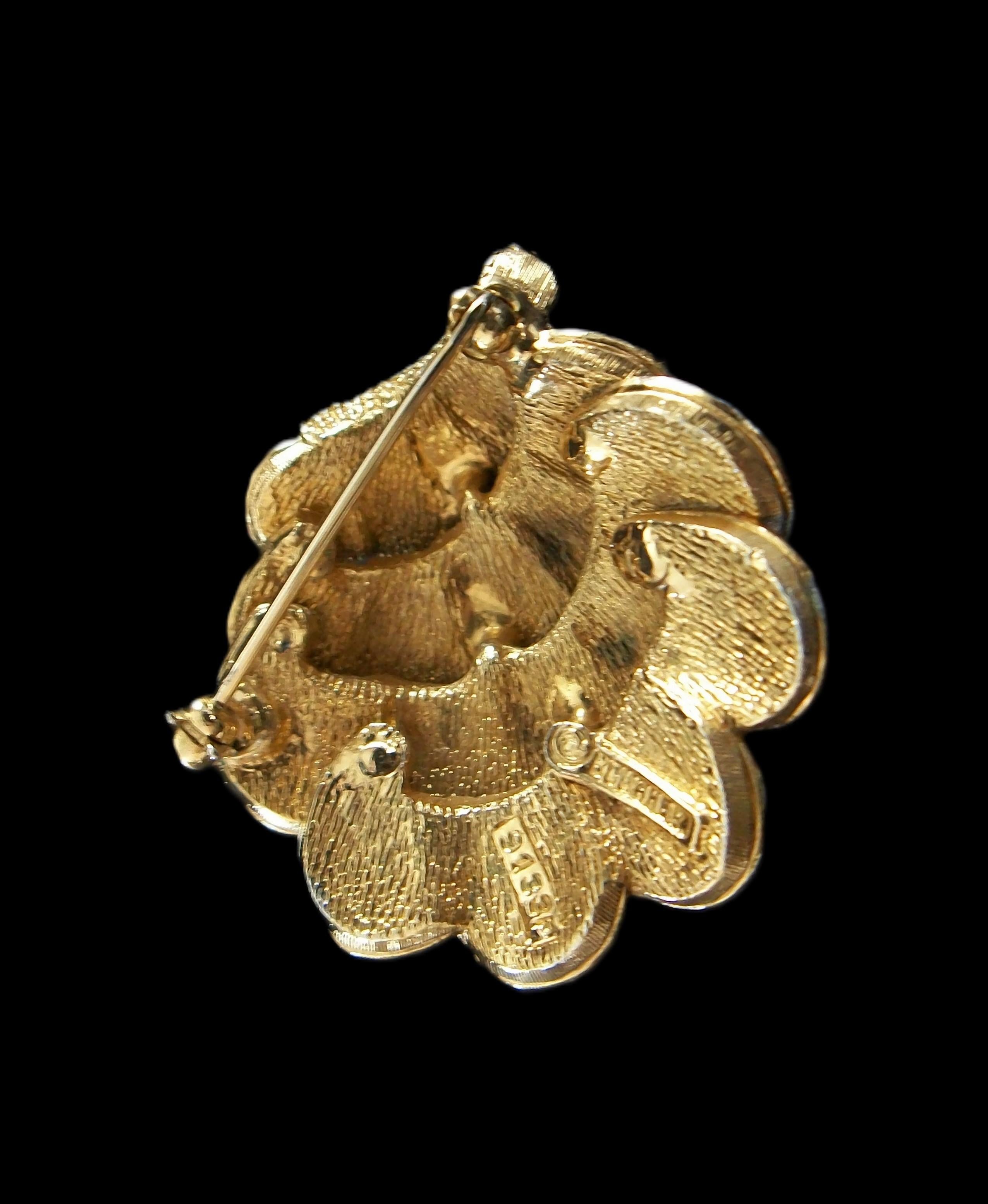 MARCEL BOUCHER - Vintage Pavé Set Rhinestone Brooch - Signed - U.S ...