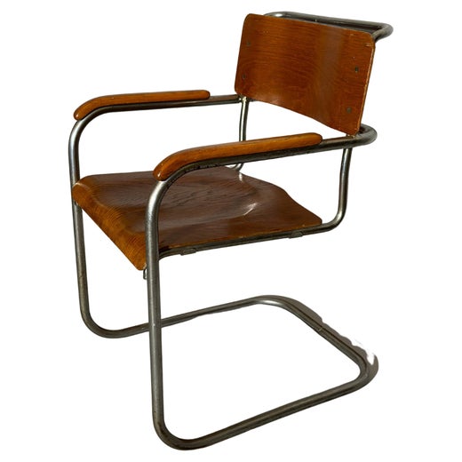 Pair Of Vintage Marcel Breuer Cesca Carver Chairs In Black, 1970s For ...