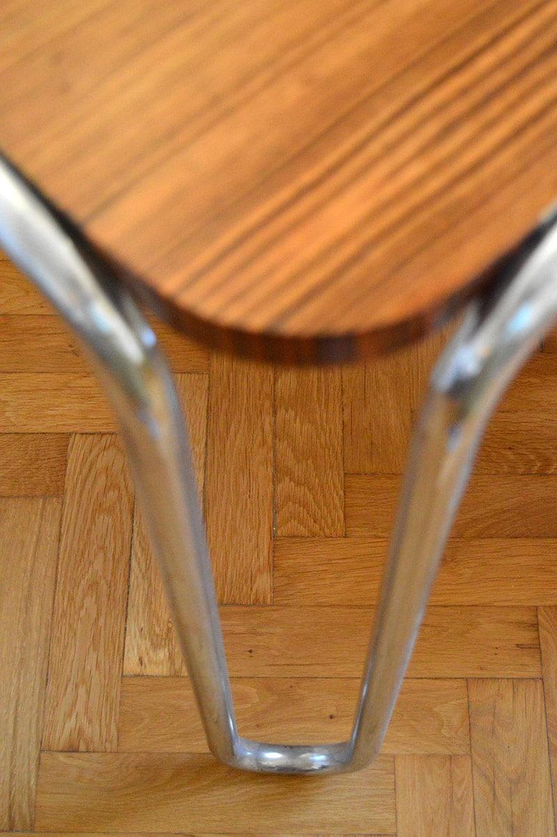 Marcel Breuer Bauhaus Model B10 Tubular Steel Dining Table, Germany ...