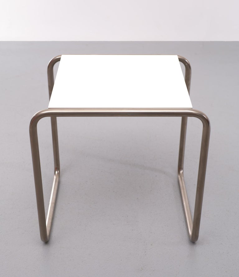 Marcel Breuer Bauhaus side table B9 Tecta at 1stDibs