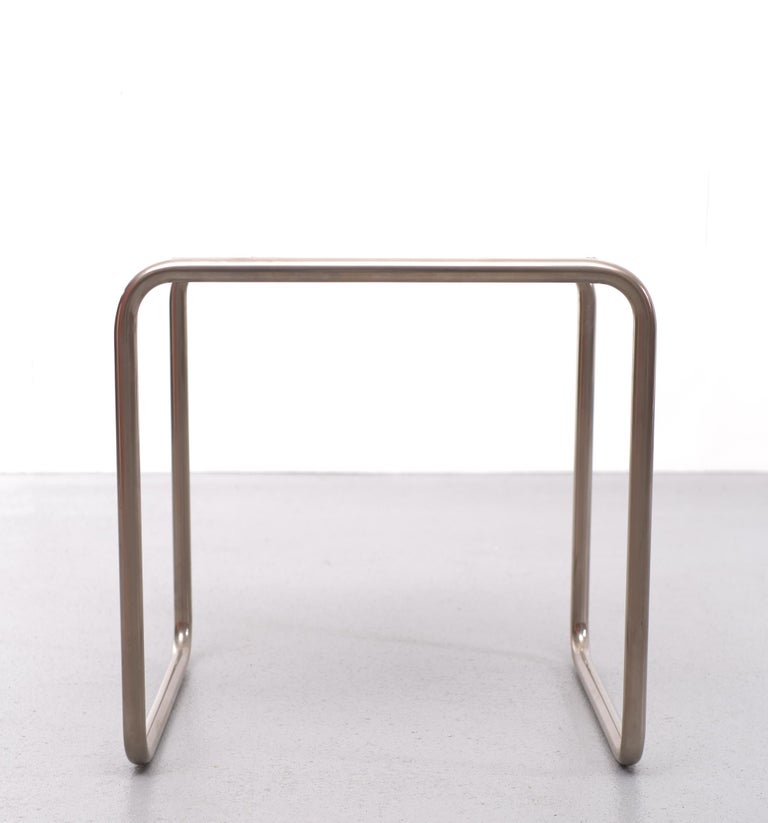 Marcel Breuer Bauhaus side table B9 Tecta at 1stDibs