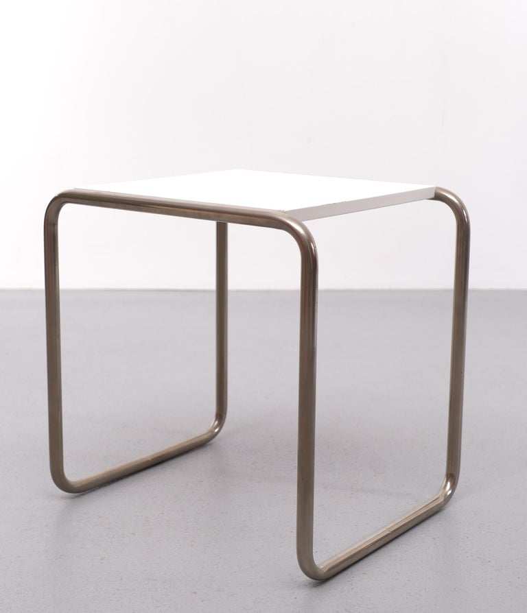 Marcel Breuer Bauhaus side table B9 Tecta at 1stDibs