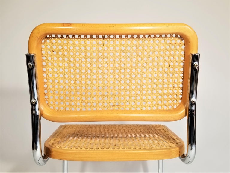 Marcel Breuer Cesca B32 Thonet GMF Authentic Early Production Side ...