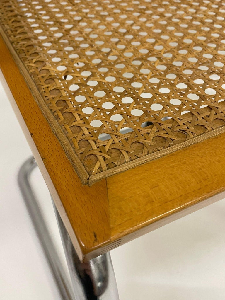 Marcel Breuer Designer Model B64 8 Cesca Chairs by Gavina Italy circa ...