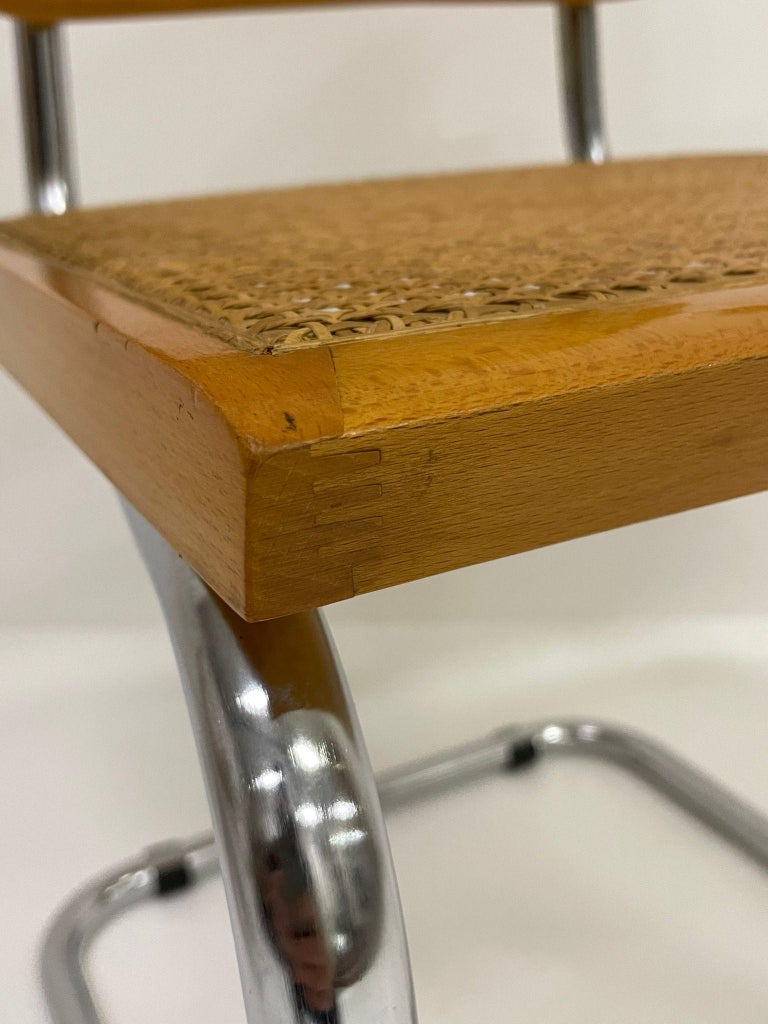 Marcel Breuer Designer Model B64 8 Cesca Chairs by Gavina Italy circa ...