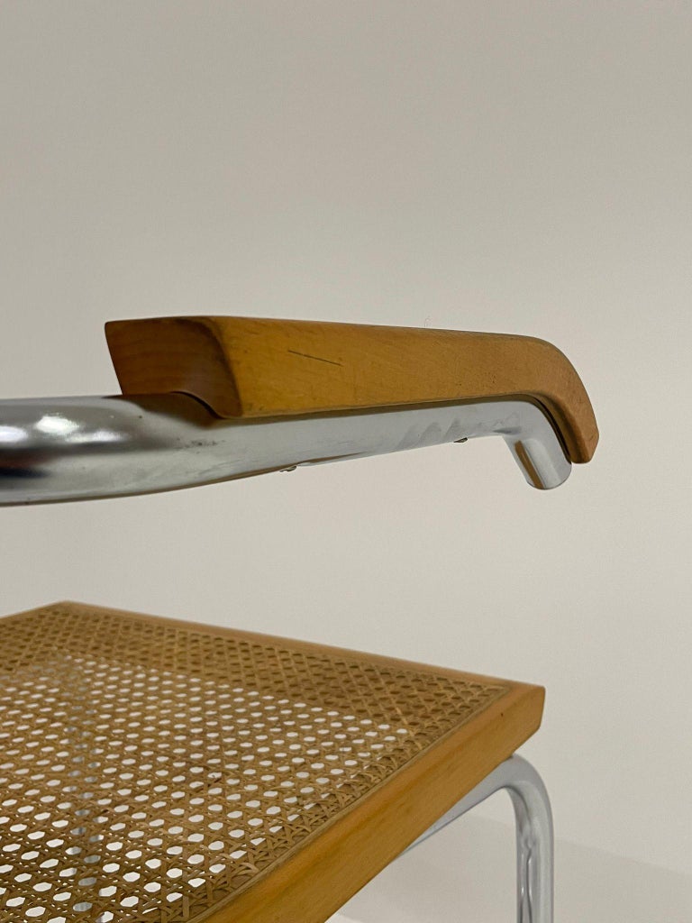 Marcel Breuer Designer Model B64 8 Cesca Chairs by Gavina Italy circa ...