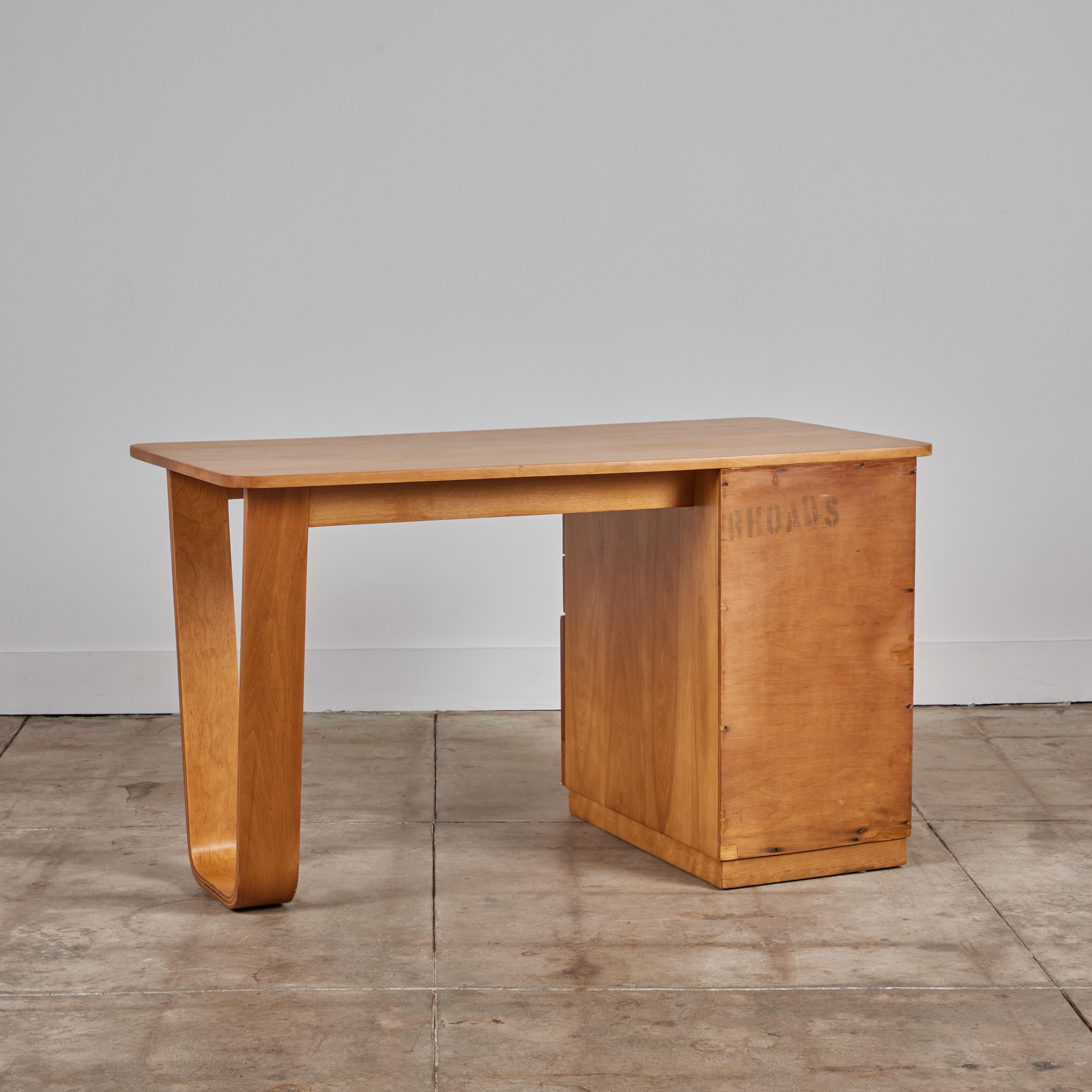 Marcel Breuer Desk Designed for James E. Rhoads Hall at Bryn Mawr ...