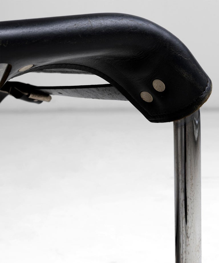 Marcel Breuer Leather Lounge, Germany Circa 1970 For Sale at 1stDibs
