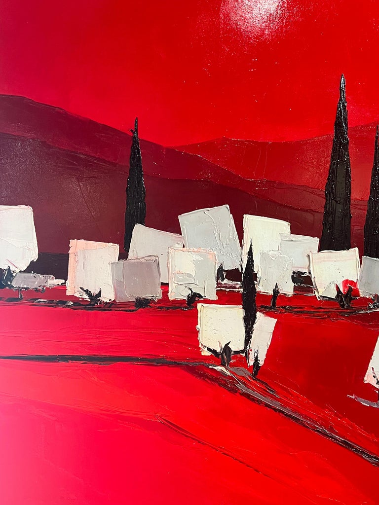 Marcel Demagny - Rouge II For Sale at 1stDibs