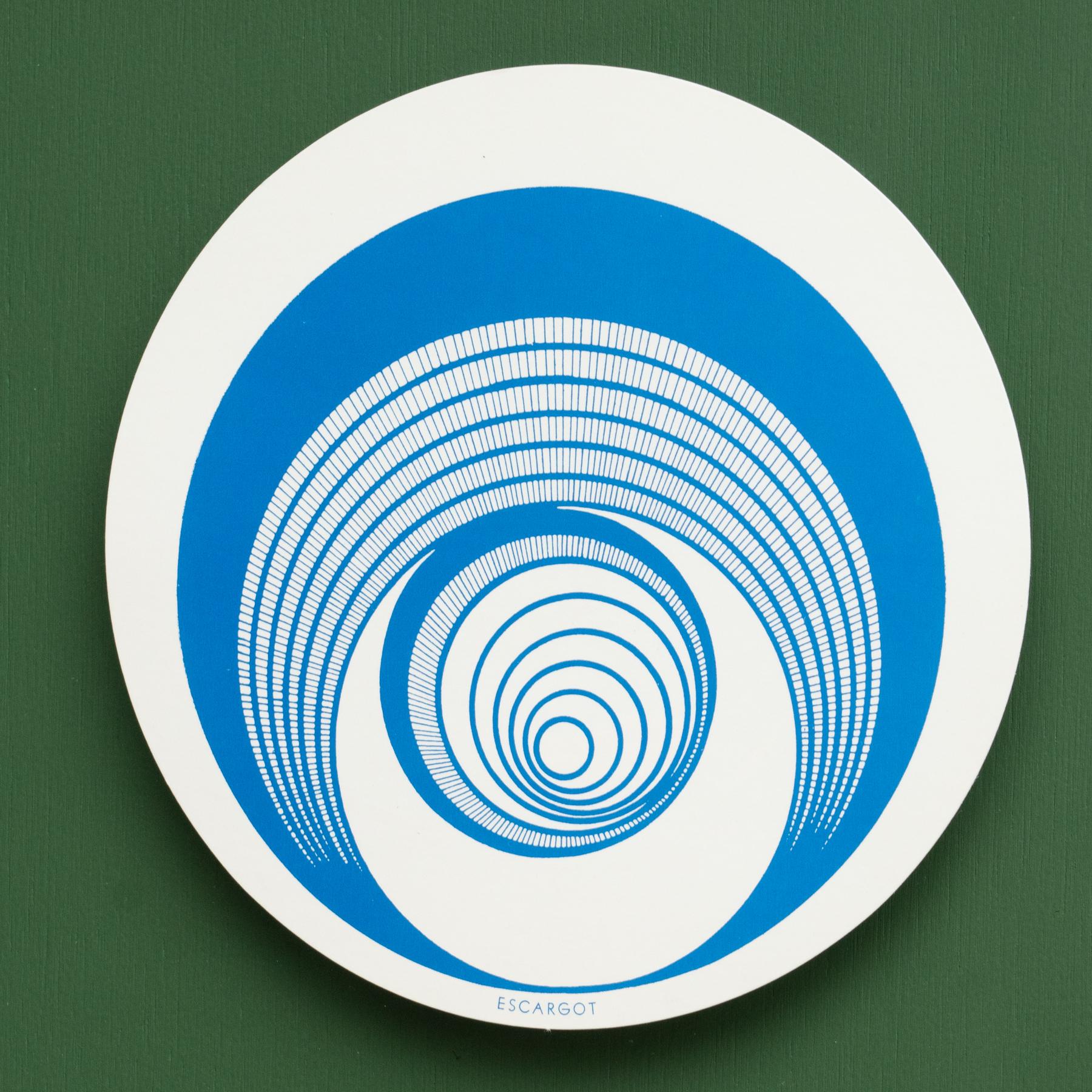 Marcel Duchamp Escargot Rotorelief Konig Series 133, 1987 For Sale at ...