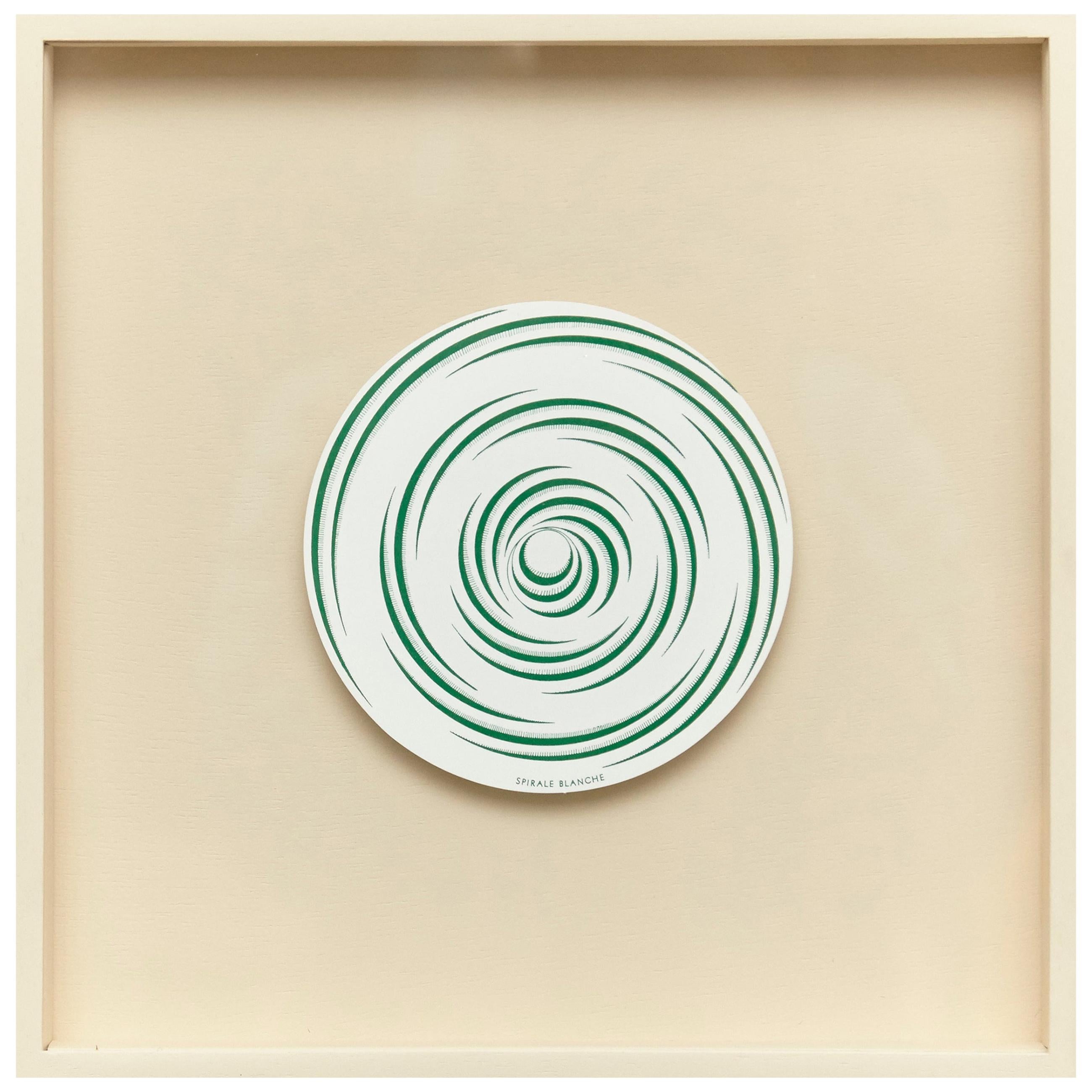 Marcel Duchamp Spirale Blanche Rotorelief Konig Series 133, 1987 For ...