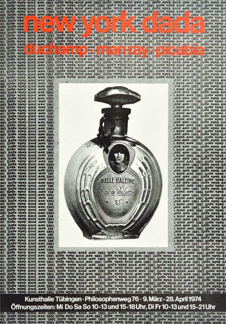 Marcel Duchamp Man Ray - Original Vintage Art Exhibition Poster New ...