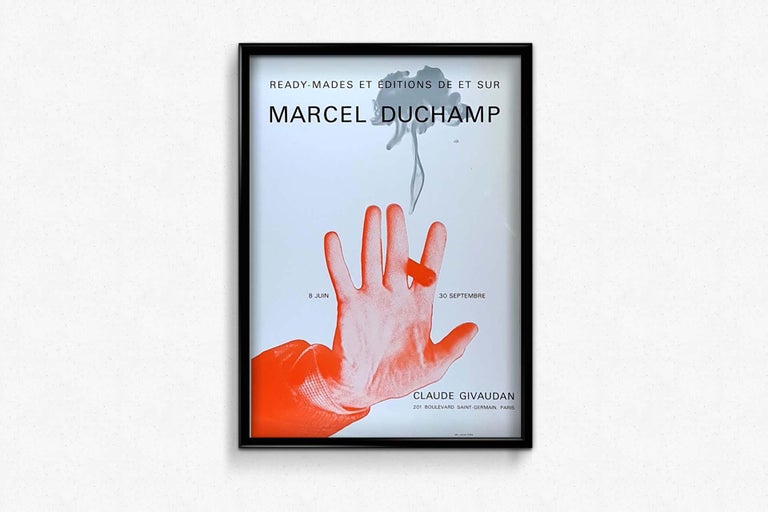 Marcel Duchamp - 1967 Exhibition original poster by Marcel Duchamp ...