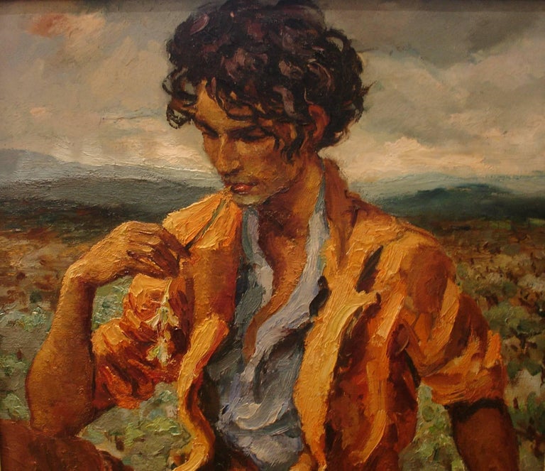 Marcel Dyf - The Gypsy Le Gitan For Sale at 1stDibs