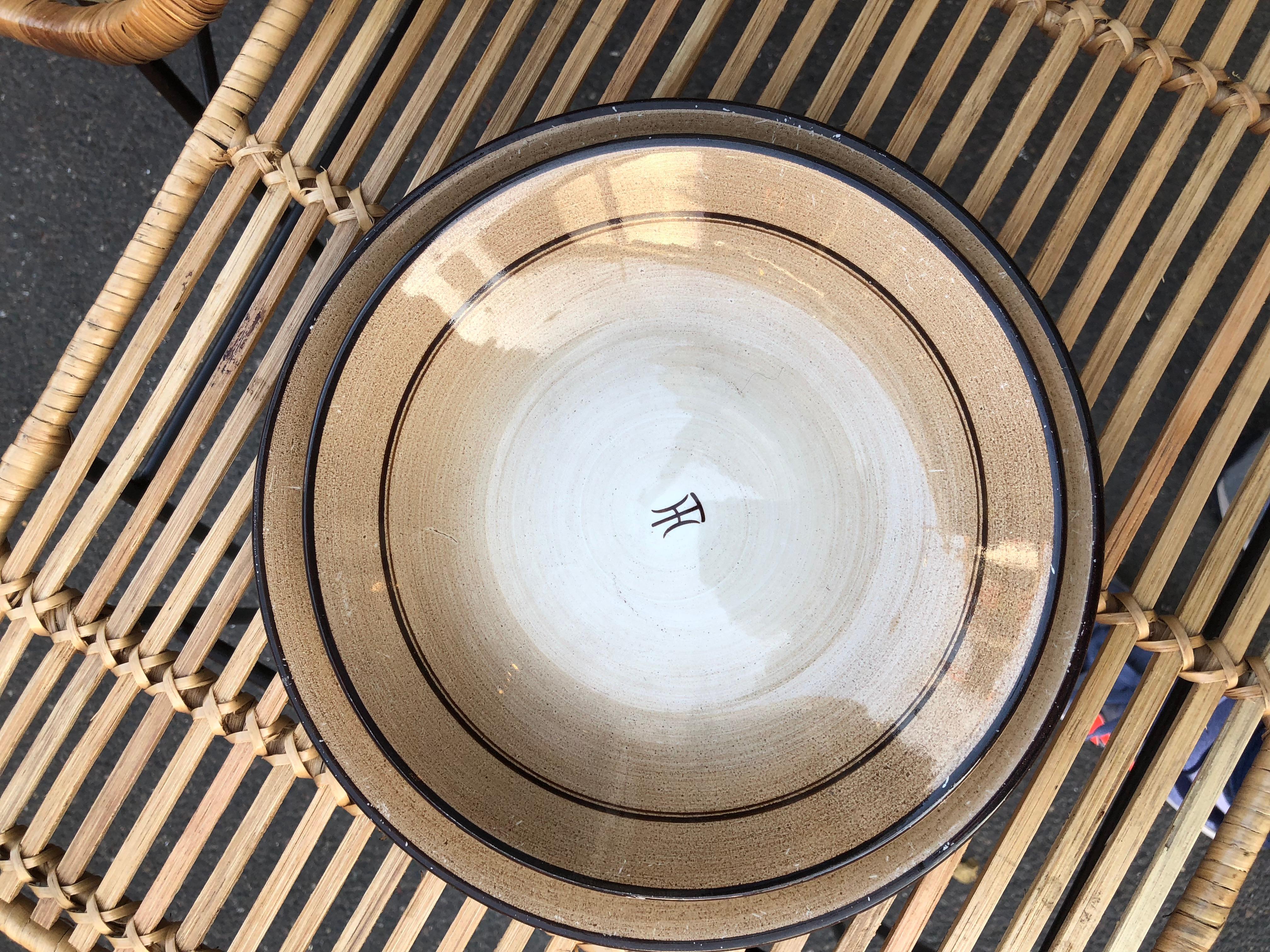 Marcel Goupy Rouard 'Distributeur' Dinnerware Set For Sale at 1stDibs