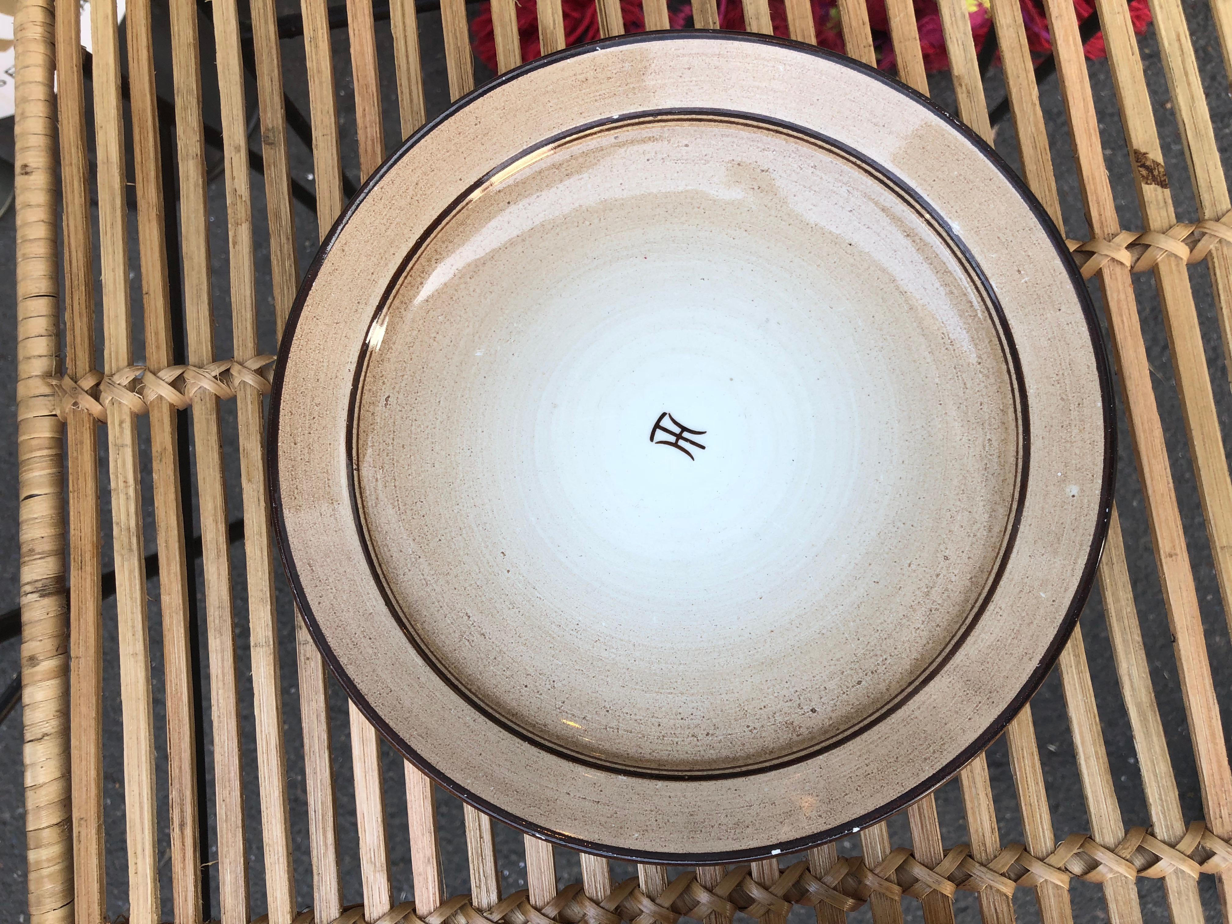 Marcel Goupy Rouard 'Distributeur' Dinnerware Set For Sale at 1stDibs