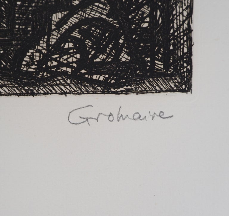 Marcel Gromaire - Shakespeare : Lady Macbeth - Original handsigned ...