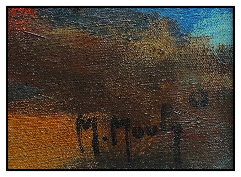 Marcel Mouly - Marcel Mouly Original Oil Painting On Canvas Signed ...
