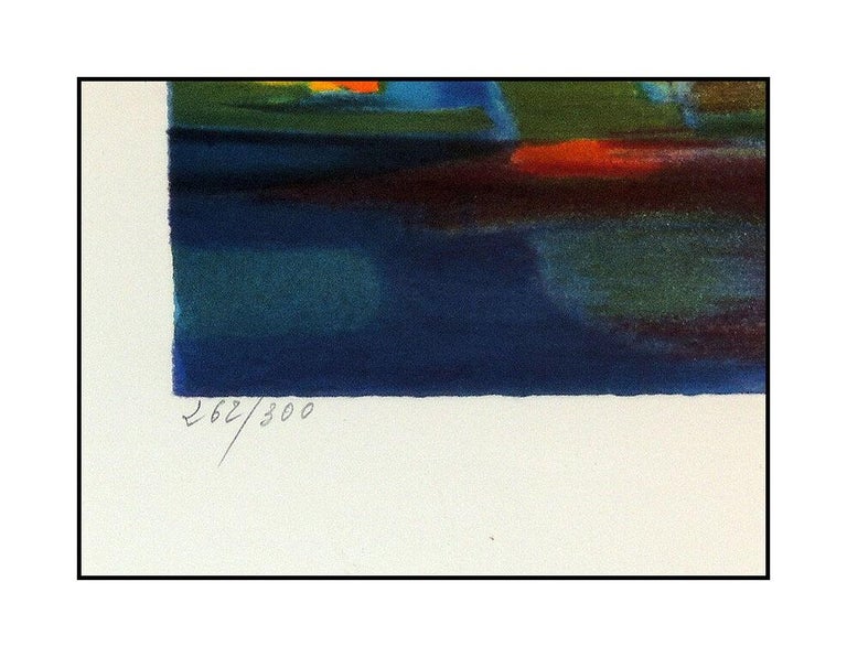 Marcel Mouly - Marcel Mouly Original Color Lithograph Hand Signed ...