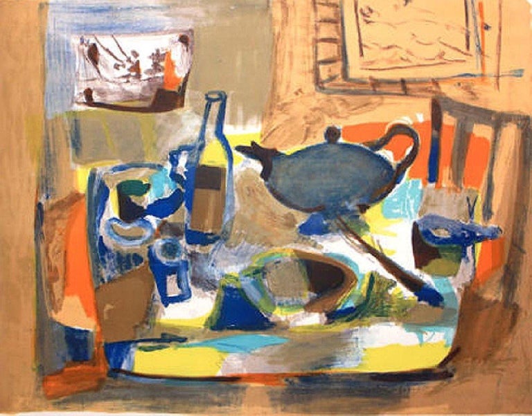 Marcel Mouly - "Teapot" Signed, Limited Edition Lithograph 53/120 For ...