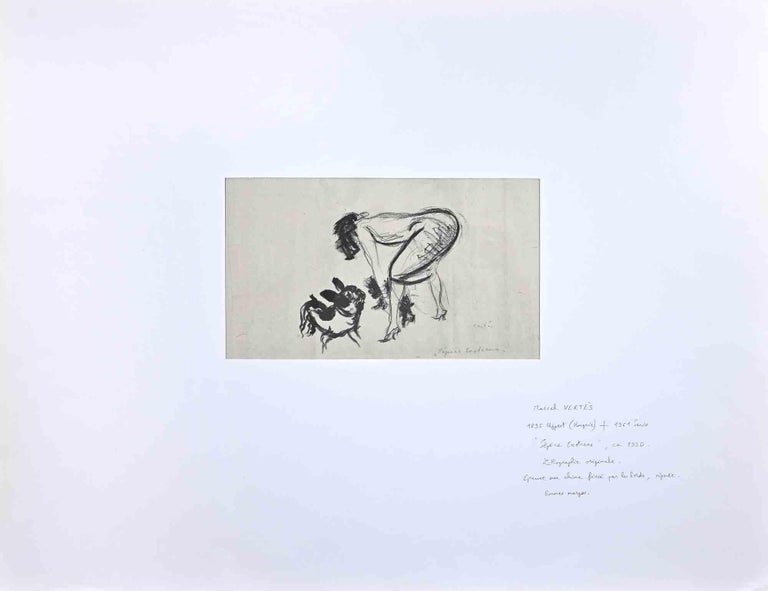 Marcel Vertès - Woman - Lithograph by Marcel Vertès - Mid-20th Century ...