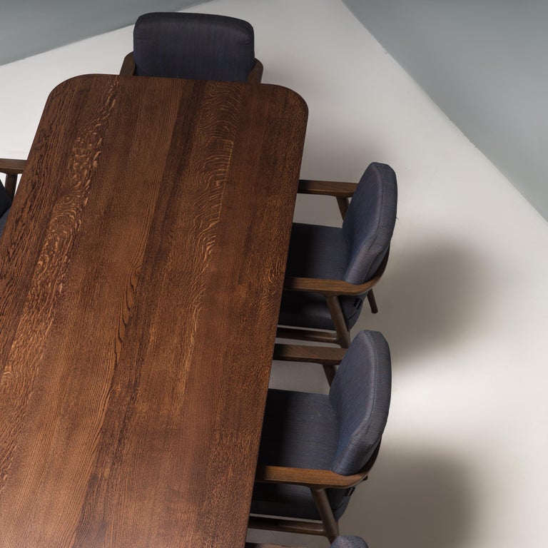 Marcel Wanders for Moooi Zio Wenge Oak Dining Table and Dining Chairs ...