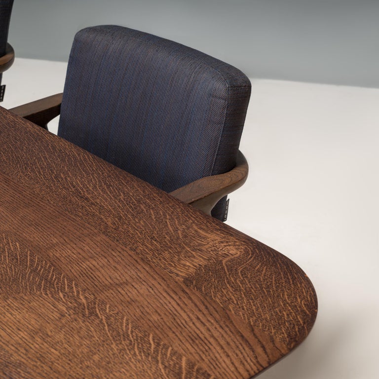 Marcel Wanders for Moooi Zio Wenge Oak Dining Table and Dining Chairs ...