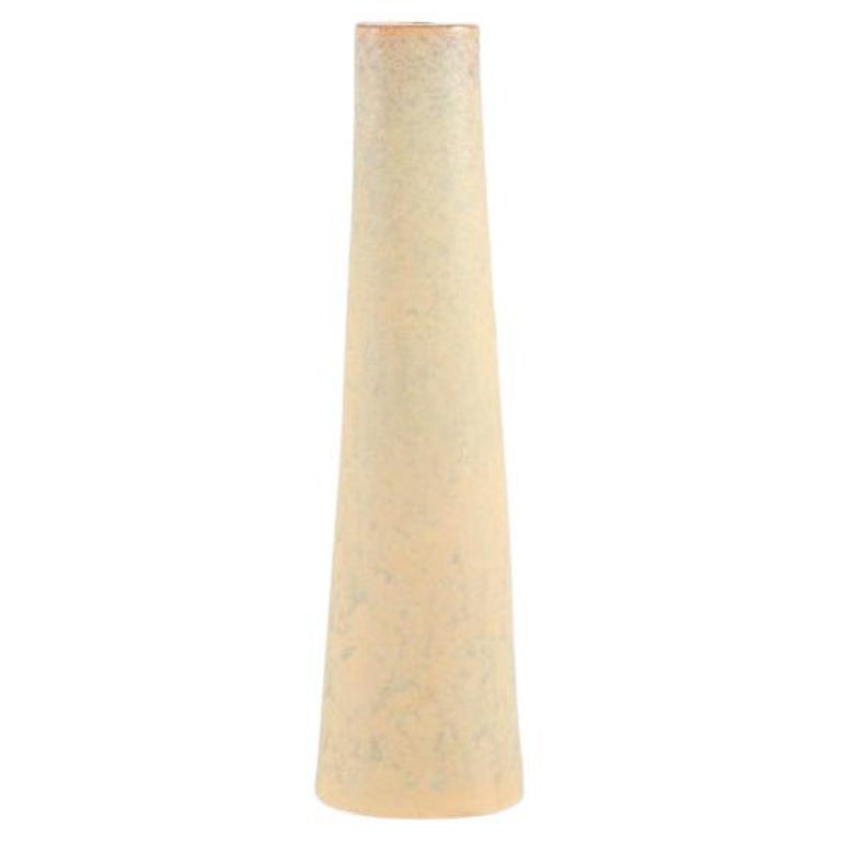 Marcello Fantoni, Italy, Ceramic Vase in Yellow Glaze, 1960s For Sale ...