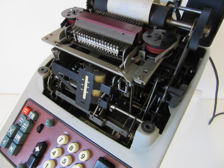 Marcello Nizzoli Olivetti Divisumma 24 Adding Machine at 1stDibs ...