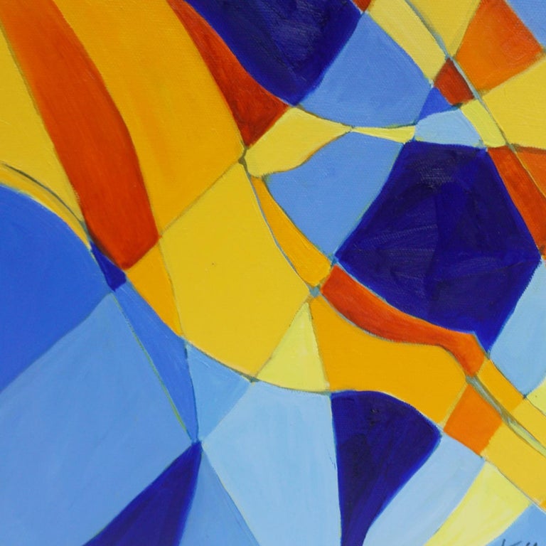 'March Hares' A Contemporary Oil on Canvas Painting by Vera Jefferson ...