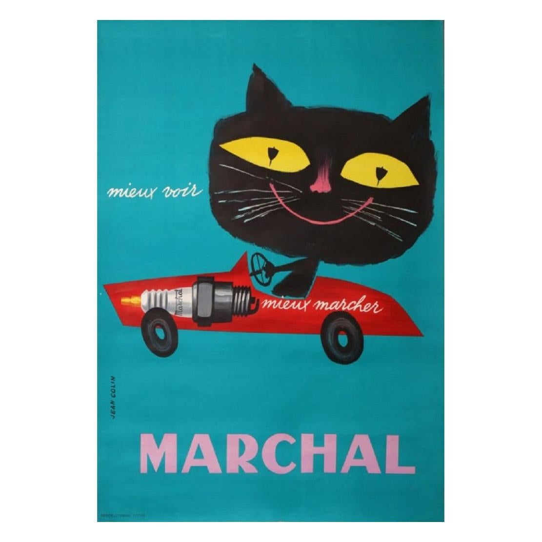 Marchal Jean Colin Original Vintage Poster at 1stDibs | marchal poster ...