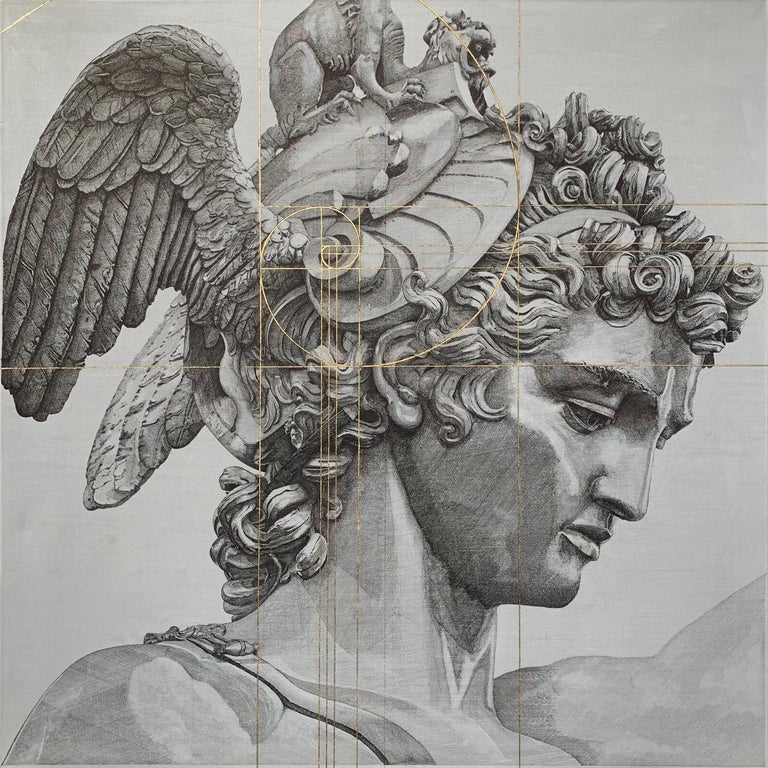 Marco Araldi - Fibonacci's Perseus - acrylic, painting, canvas ...