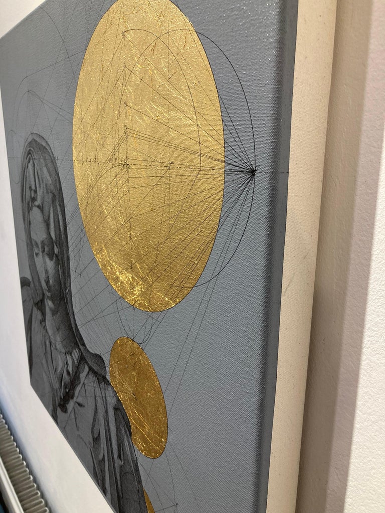 Marco Araldi - Pieta - contemporary mixed media art painting biblical ...