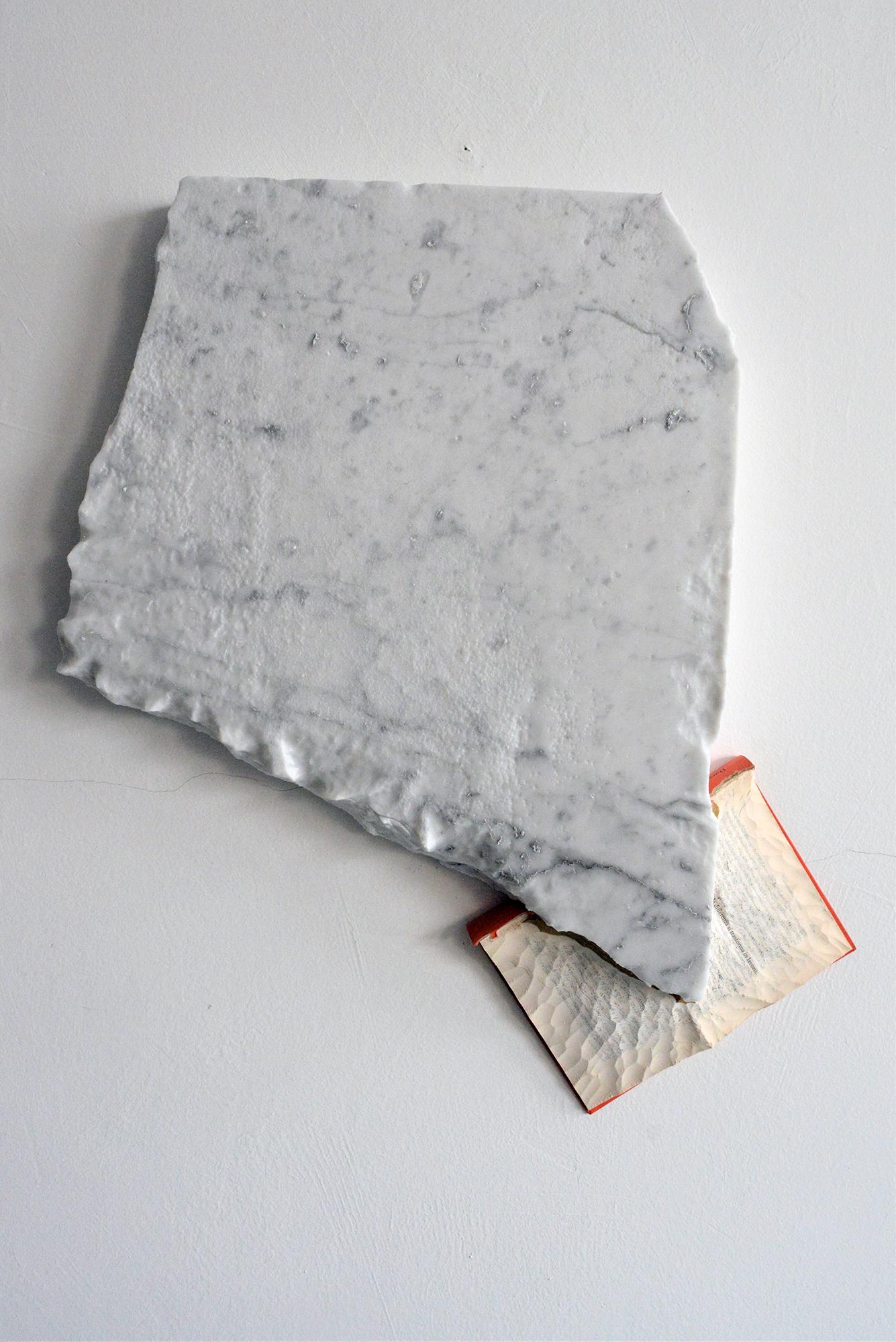 Marco Cordero - Per un soffio, minimalist wall sculpture with sculpted ...