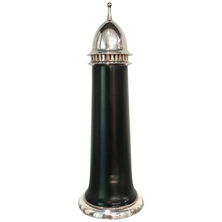 Marco Magni "Zenobio" Architectural Pepper Mill by Cassetti at 1stDibs