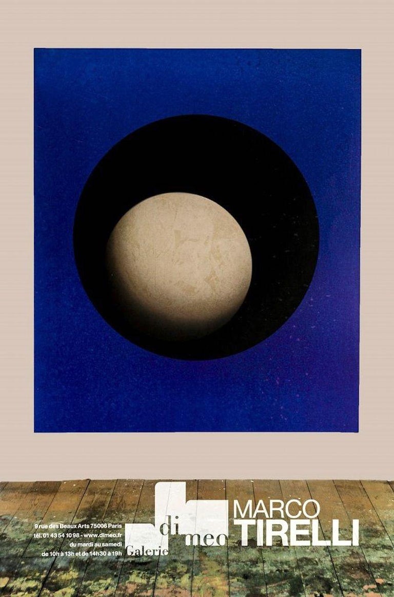 Marco Tirelli - Vintage Exhibition Poster After Marco Tirelli - Galerie ...